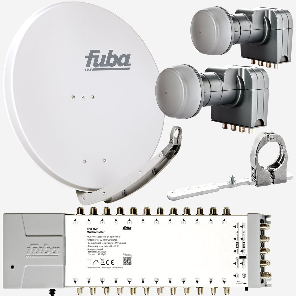 Fuba DAA 85924 G - 24 Teilnehmer - Für zwei Satelliten ...