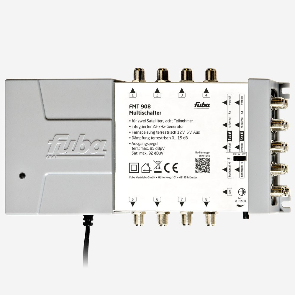 Fuba FMT 908 - Universal - Multischalter - Satellitenempfang - Produkte